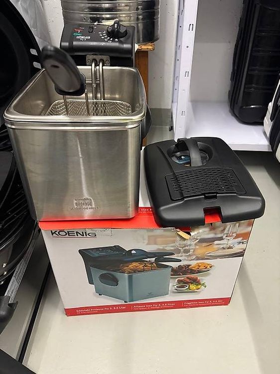Koenig Fry 3 Fritteuse (3,5 Liter) (Gebraucht) in Triesen für CHF 35 ...