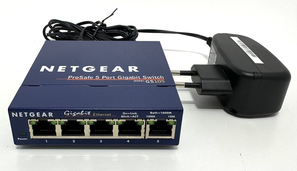 Netgear GS105 5-Port Gigabit Switch | Kaufen auf Ricardo