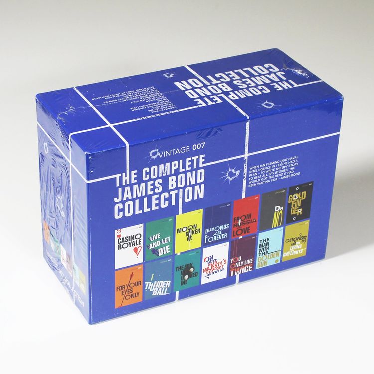 JAMES BOND alle 14 Ian Fleming Bücher komplette Serie OVP!! (Neu und ...