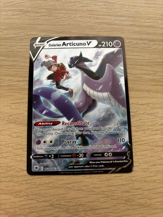 Pokemon - Galarian Articuno V | Kaufen auf Ricardo