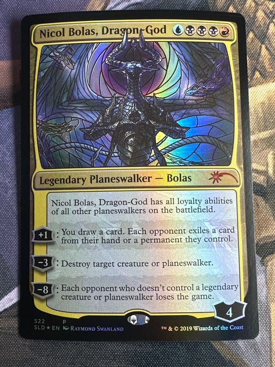 Nicol Bolas, Dragon-God FOIL Variant 522 Secret Lair (Neu (gemäss Beschreibung)) in Windlach für ...