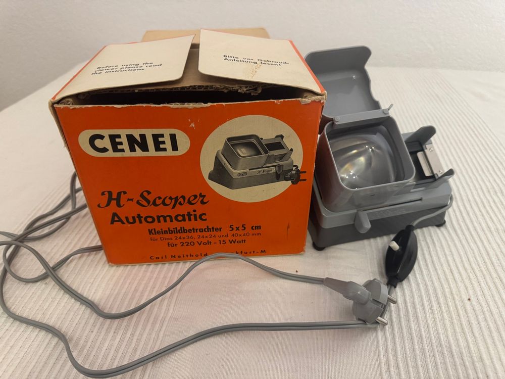 Cenei H-Scoper Automatic Dia-Betrachter - Vintage (Gebraucht) in ...