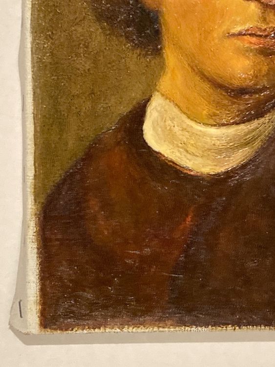 Frans Schoorman (1929-1982) Gemälde signiert Portrait Bi: 10 (Gebraucht ...