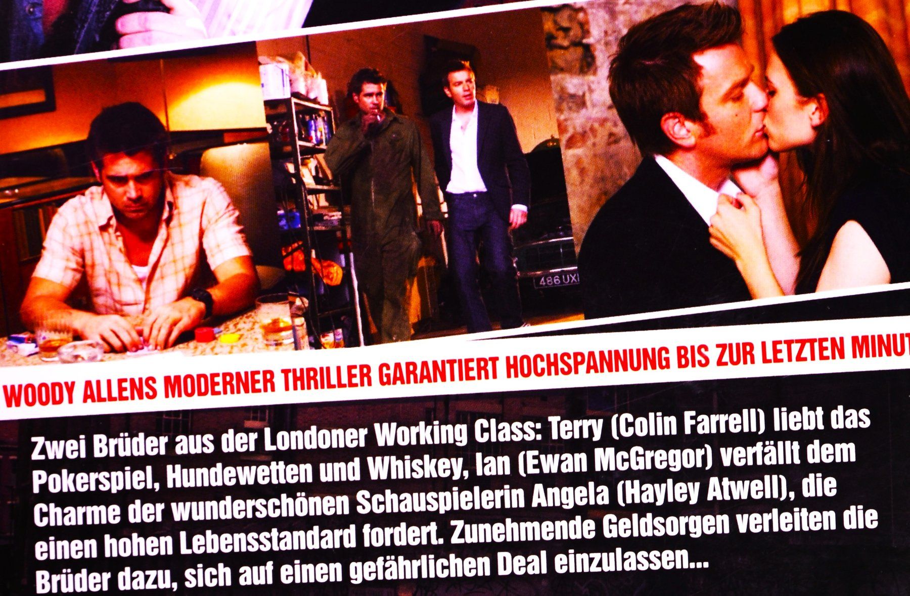 CASSANDRA'S DREAM / A FILM BY WOODY ALLEN / BÖSER THRILLER ! (Neu ...