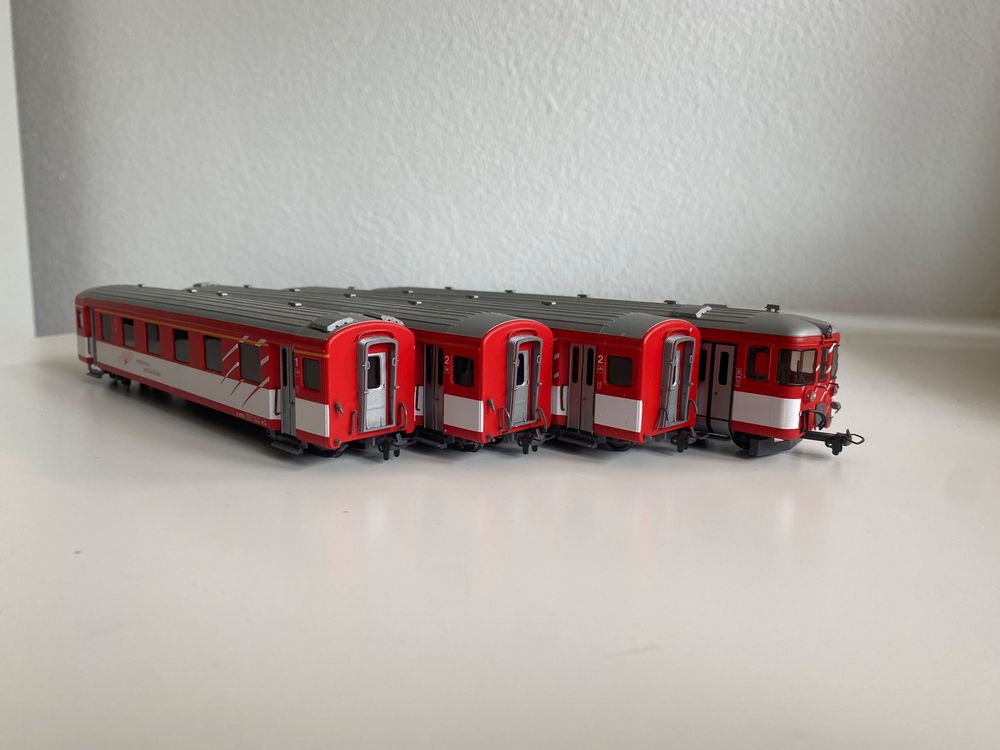 Matterhorn Gotthard Bahn MGB Bemo H0m Pendelzug (Gebraucht) in ...