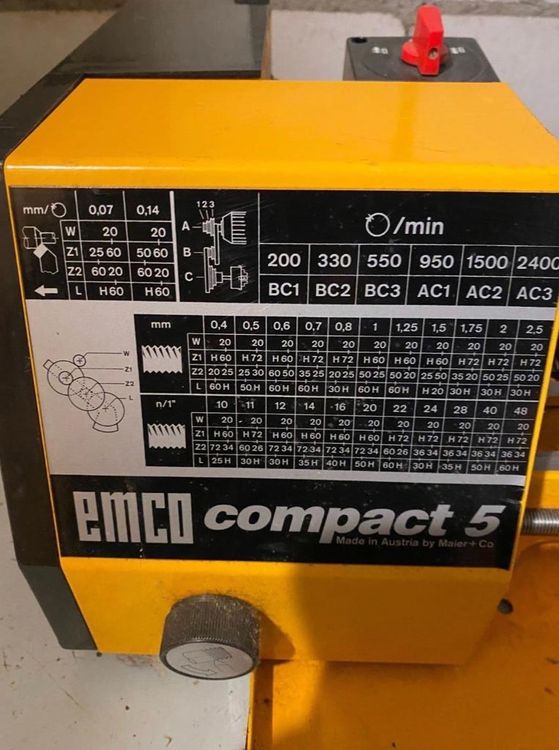 Drehbank Emco | Kaufen auf Ricardo