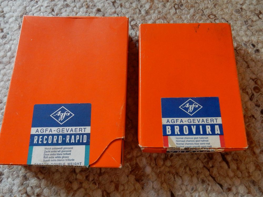 2x Agfa-Gevaert Record-Rapid + Brovira Vintage Boxen (Gebraucht) in Jona für CHF 2.5 – mit ...