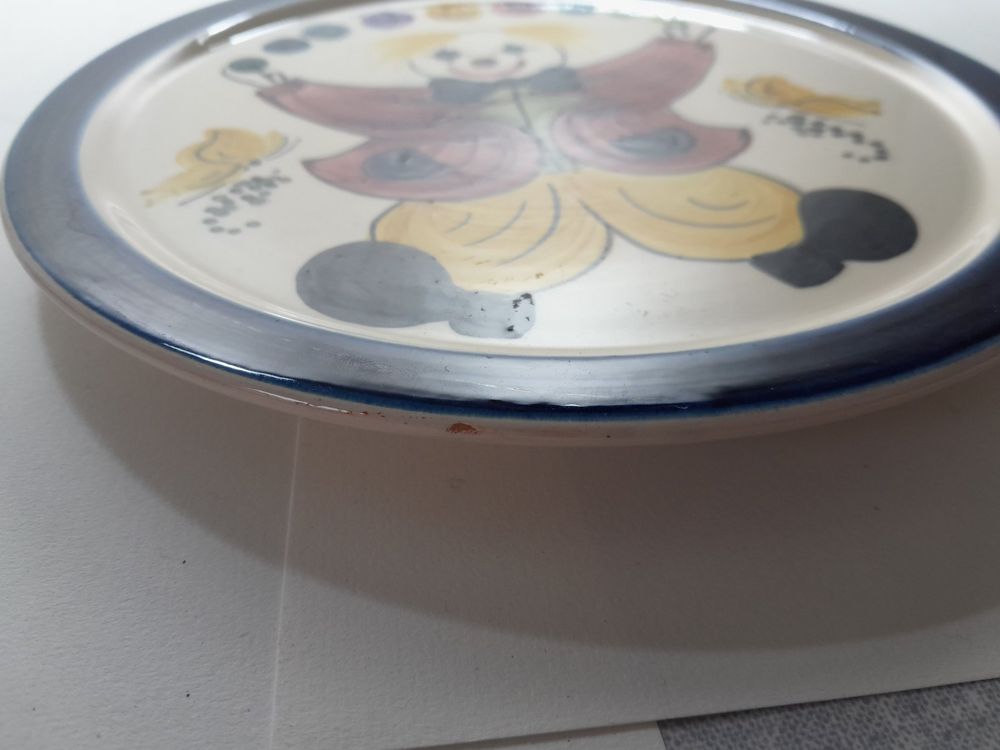 Vintage Willy Steinlin Keramik Teller - Clown (Gebraucht) in Männedorf ...