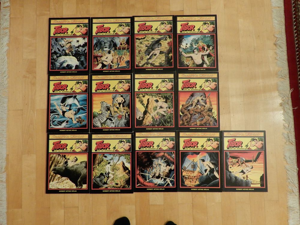 13x Tibor Comic-Hefte Abenteuer Dschungel (Gebraucht) in Lenzburg für ...