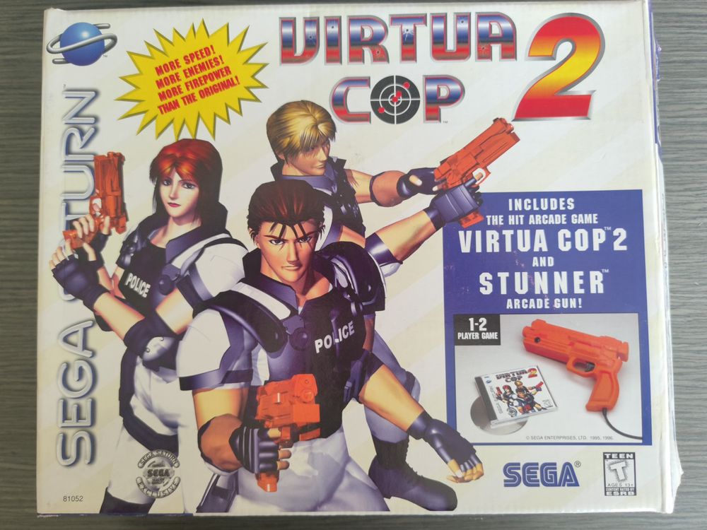 Virtual Cop 2 + gun SEGA Saturn | Kaufen auf Ricardo