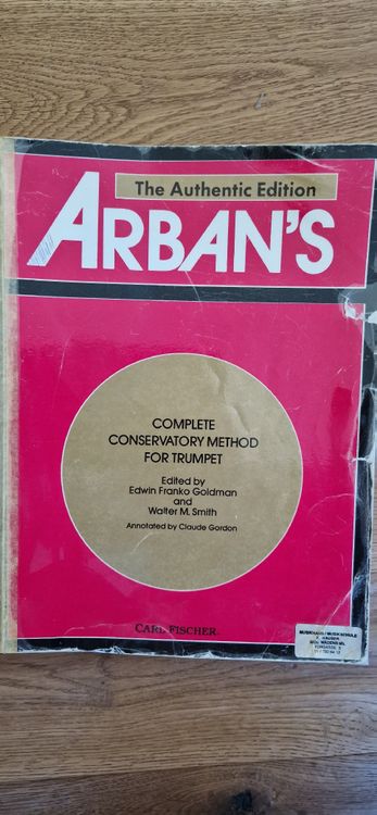 Arban's Complete Conservatori Method for Trumpet (Gebraucht) in ...