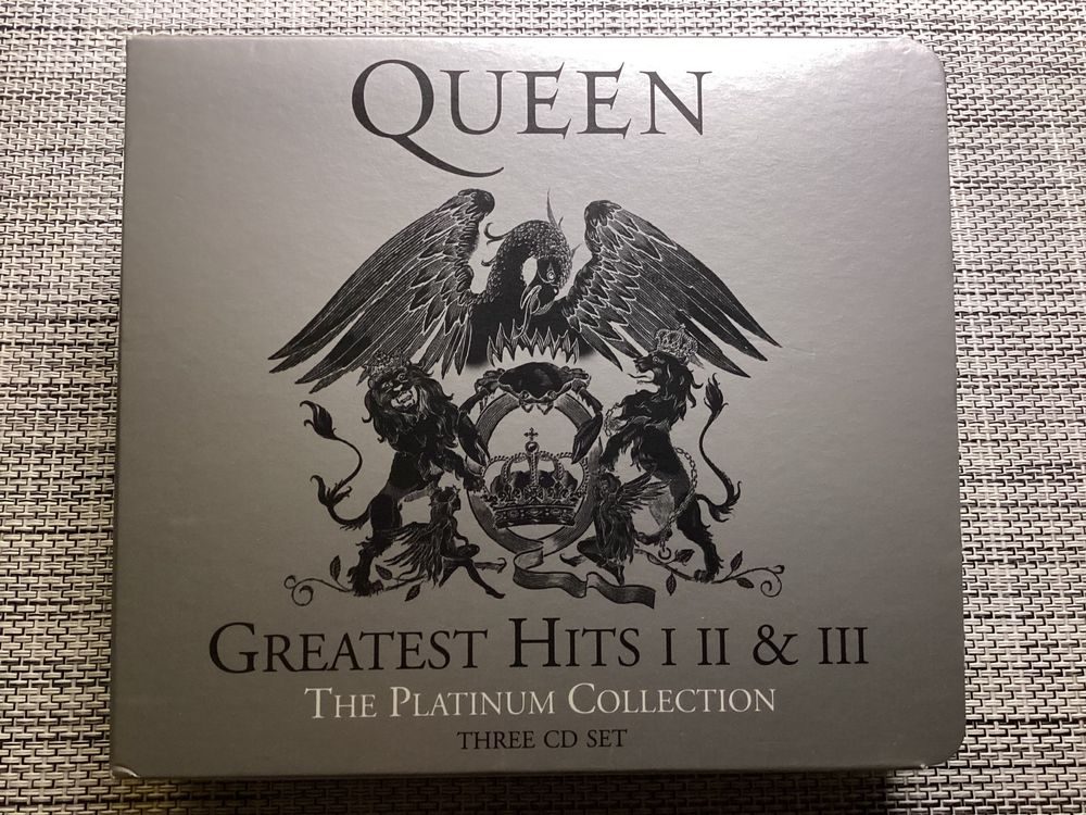 3CD Queen: Greatest Hits I II & III(The Platinum Collection) (Gebraucht ...