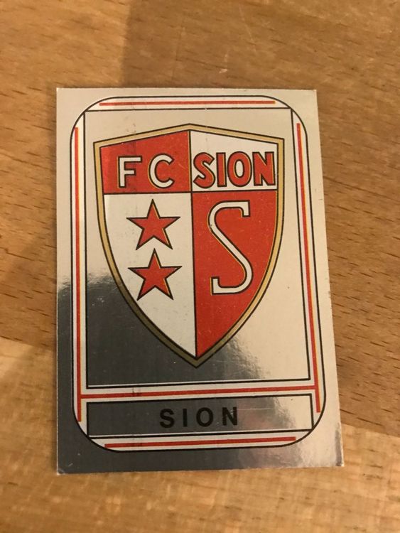 Panini Wappen FC Sion Football 82 (Gebraucht) in Ebnat-Kappel für CHF 4 ...