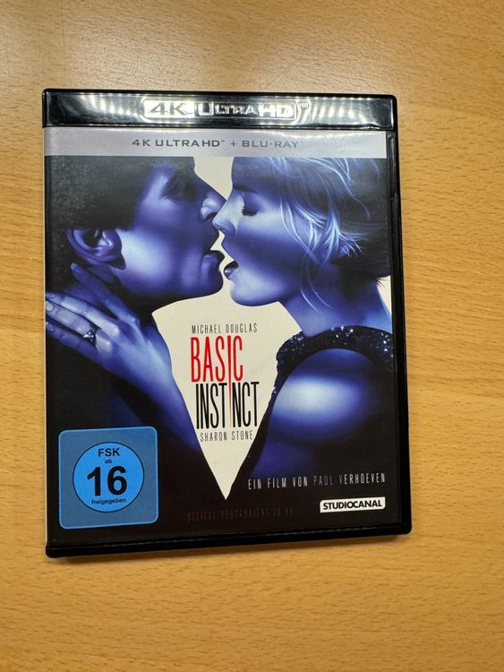 Basic Instinct 4k UHD Blu Ray (Gebraucht) in Schwerzenbach für CHF 17 ...