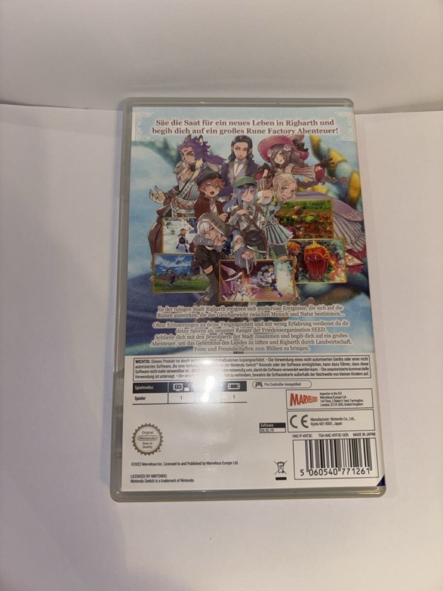 Rune Factory 5 (Nintendo Switch, gebraucht) (Gebraucht) in Eschlikon TG ...