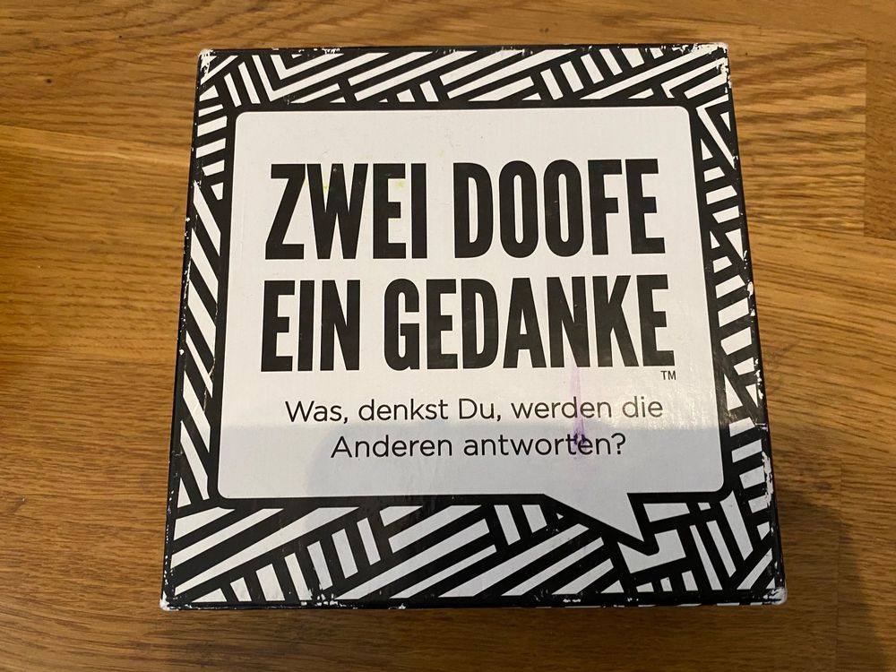 Zwei Doofe ein Gedanke (Gebraucht) in Kleinbösingen für CHF 5 – mit ...
