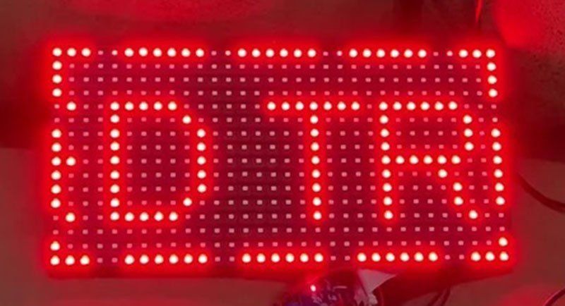 Led Dot Matrix Display 32x16 Arduino Esp8266 Esp32 Neu Gemäss Beschreibung In Zurich Für