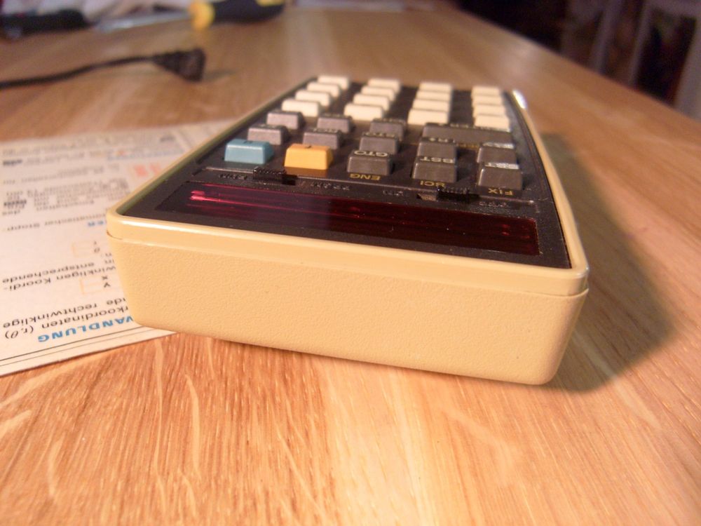 HP 25C Calculator, Constant Memory, Accus Neu, Ladeteil,MINT | Kaufen ...