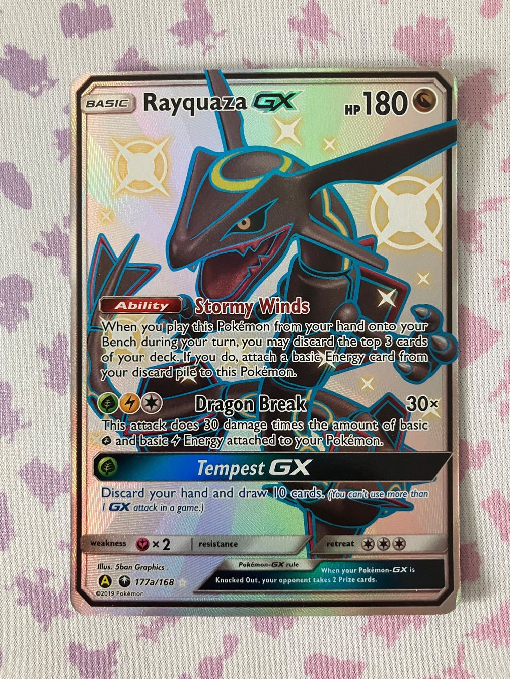 Pokémon rayquaza GX 177a/168 (EN) (Gebraucht) in Châtel-St-Denis für ...