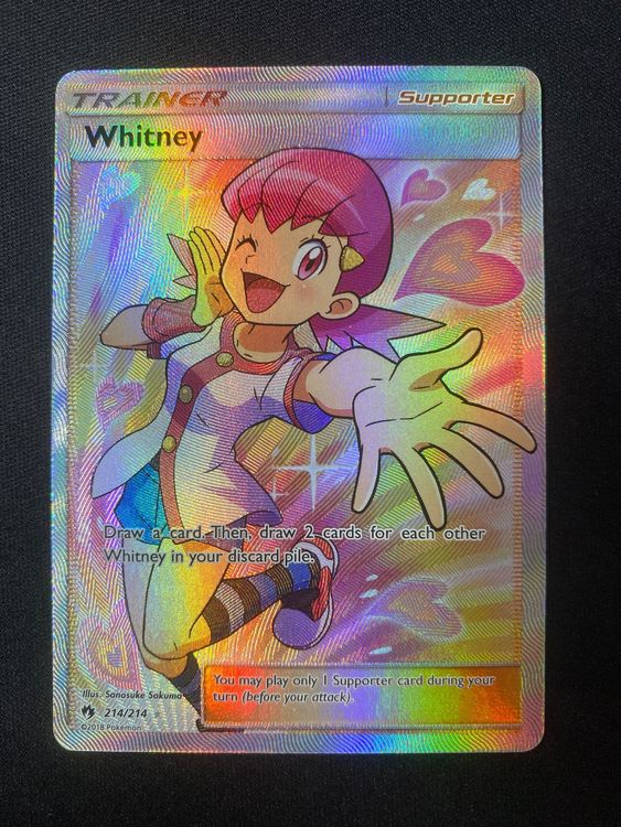 Pokemonkarte Whitney 214 - Bianka NM/MINT Lost Thunder - EN (Neu ...