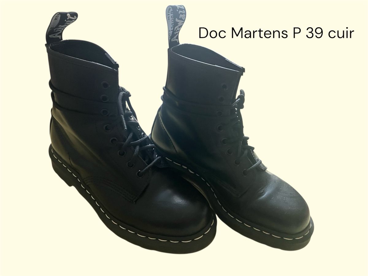 Doc Martens cuir (D'occasion) à lausanne pour CHF 55 – avec livraison ...