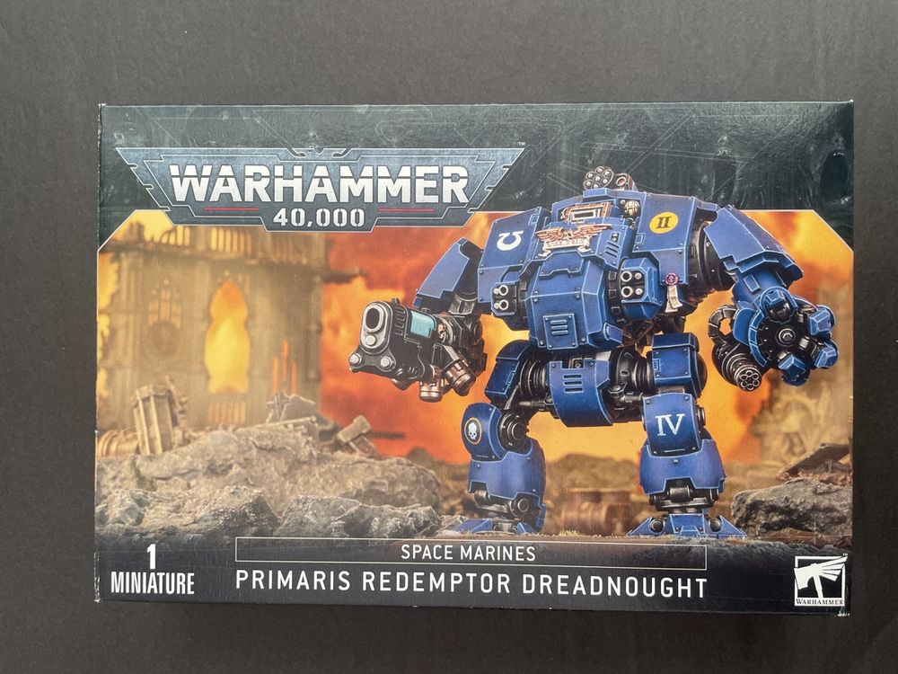 Warhammer: Redemptor Dreadnought Primaris Space Marines (Neu und ...