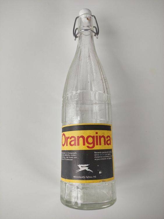 Orangina - Alte Glasflasche | Kaufen auf Ricardo
