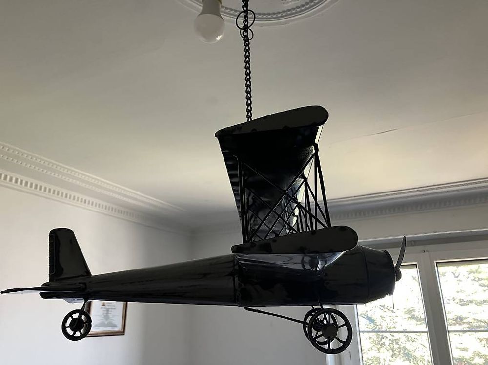 Avion deco en metal (Gebraucht) in geneve für CHF 20 – nur Abholung auf ...