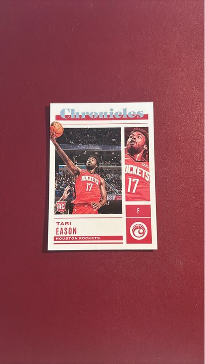 Rookie Karte - Tari Eason - Houston Rockets | Kaufen auf Ricardo