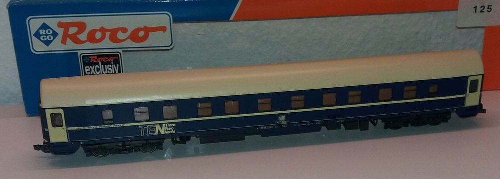 1 : 87 - - Roco 44841 DB Schlafwagen TEN - 1 : 87 (Gebraucht) in ...