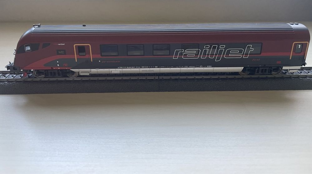 PIKO Personenwagen Railjet und Steuerwagen H0 (Neu (gemäss Beschreibung ...