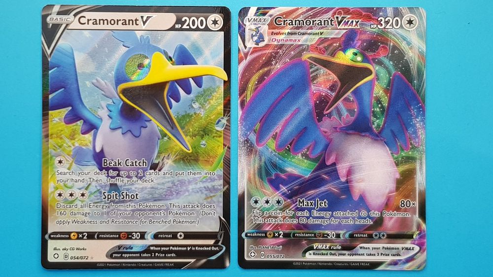 Cramorant V + Cramorant VMAX – Shining Fates - EN (Gebraucht) in ...