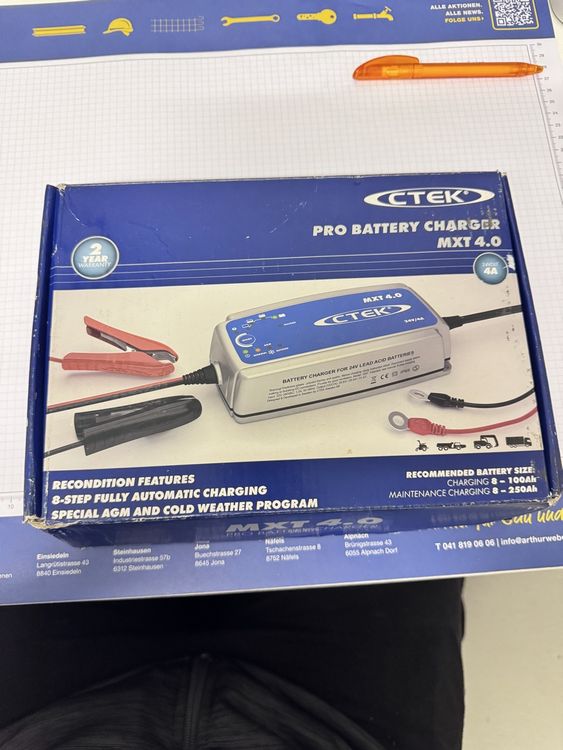 CTEK Batterieladegerät MXT 4.0 24 V (Neu (gemäss Beschreibung)) in ...