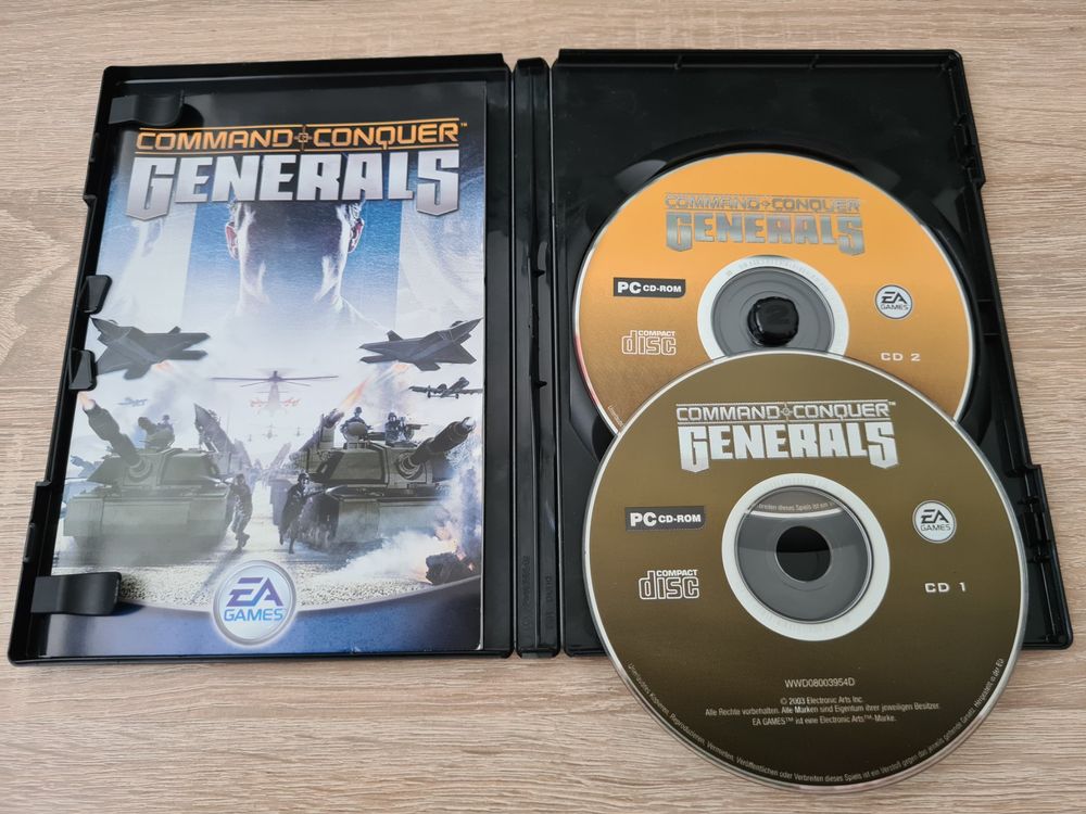 Command & Conquer Generals (German Cover) (2 CD) - PC (Gebraucht) in ...