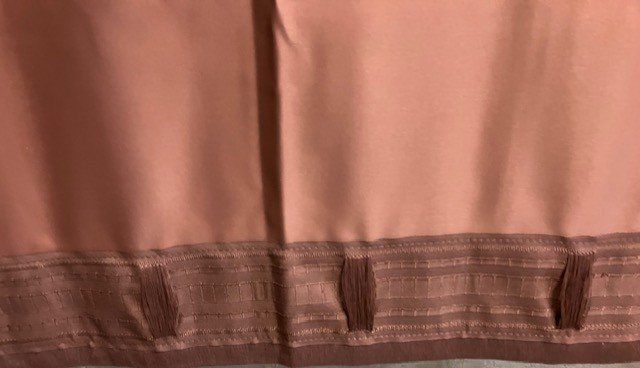 2 x Rideau décoratif Brun , occultant, comme neuf. (D'occasion) à Marin ...