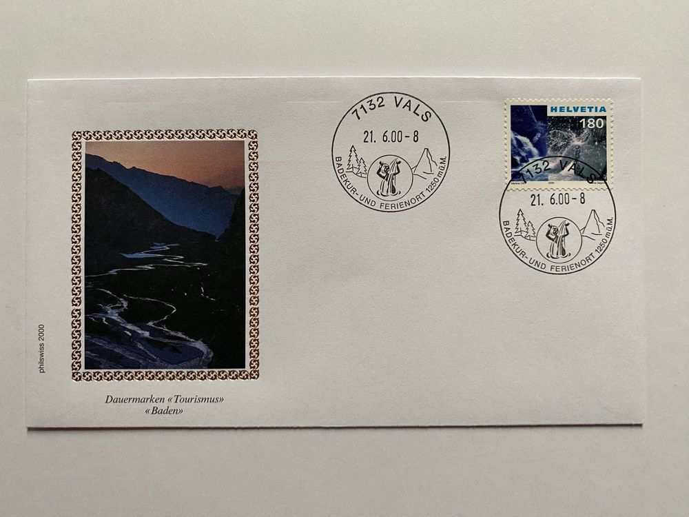 4 FDC Dauermarken Tourismus 2000 (Ortsn.) (Neu (gemäss Beschreibung)) in Kirchenthurnen für CHF ...