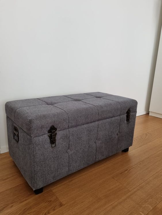 Graue Truhe / Hocker / Sitzbank (Gebraucht) in für CHF 35 – nur ...