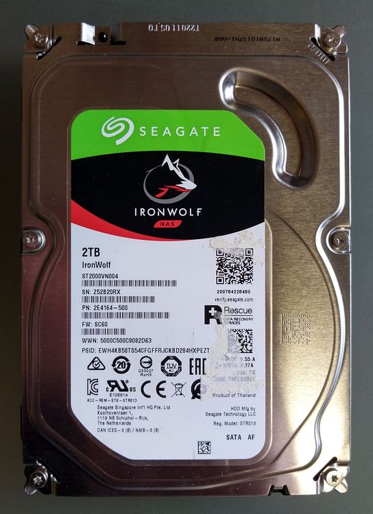 Seagate Ironwolf NAS HDD - 3.5'' - 2TB - SATA III | Kaufen auf Ricardo