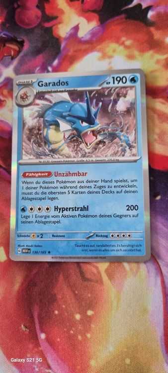 Garados Holo 130/165 MEW 151 DE | Kaufen auf Ricardo