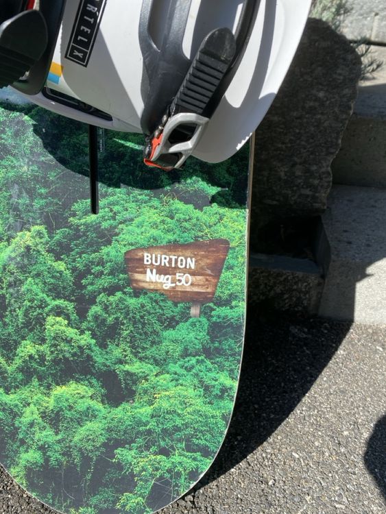 Burton Nug 50 Snowboard, V-Rocker, Burton Bindung (Gebraucht) in ...