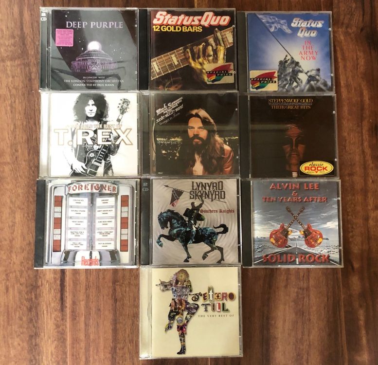 10 CDs Classic Rock/ Hardrock (Gebraucht) in Kirchleerau für CHF 1 ...