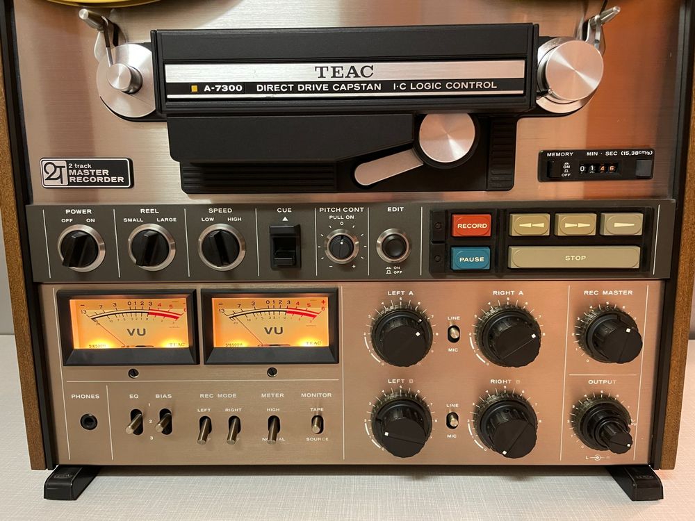 TEAC A-7300-2T , 2-Track Studio-Masterrecorder (Gebraucht) in Egnach ...