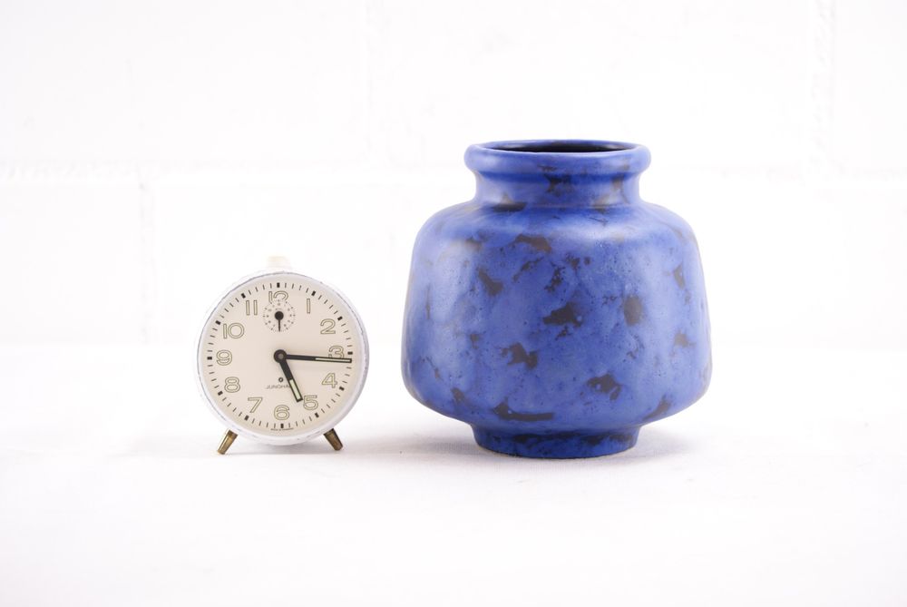 West German Pottery, Blau Fat Lava Deko, eventual Ruscha (Gebraucht) in ...