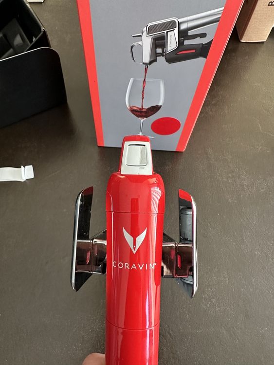 Coravin Model Two Elite in rot - Wein Dosierer | Kaufen auf Ricardo