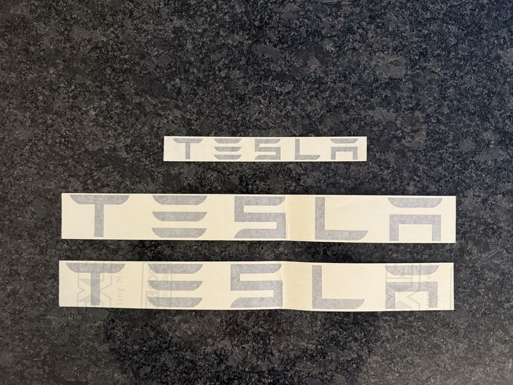 Tesla Aufkleber Set Model S/X/3/Y Neu! (Neu (gemäss Beschreibung)) in ...