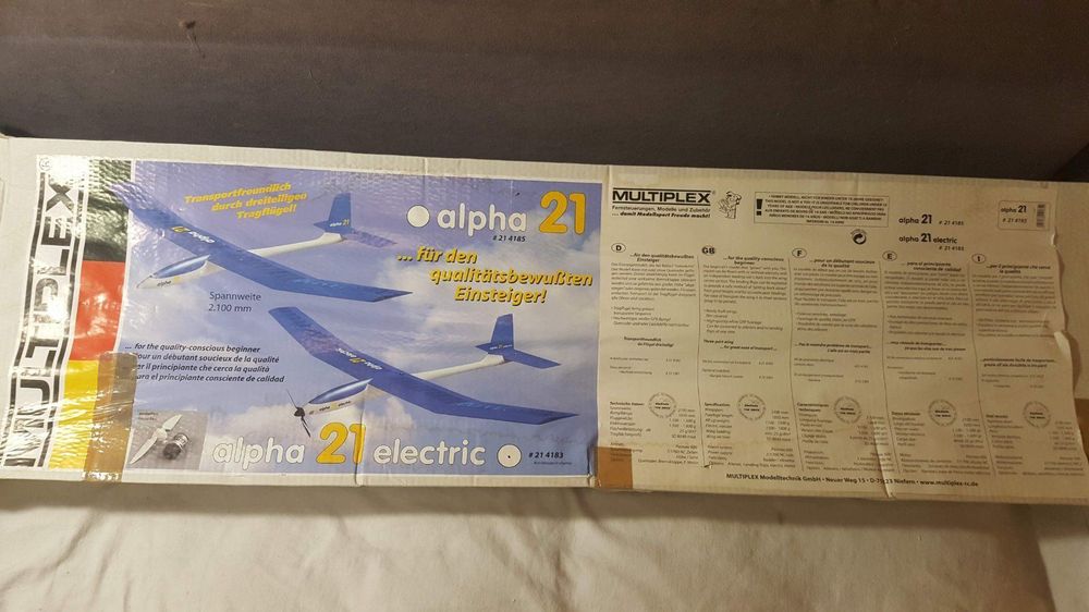 Multiplex Alpha 21 ARF Version (Neu (gemäss Beschreibung)) in ...