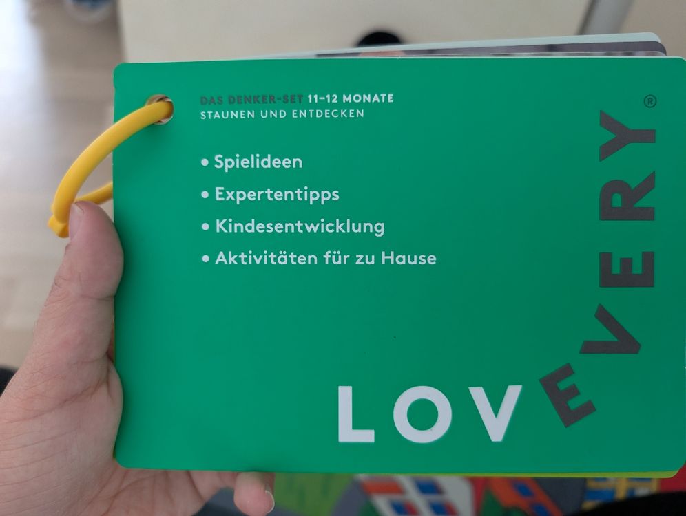 Lovevery Thinker-Set, 11-12M, top zustand (unvollständig) (Gebraucht ...