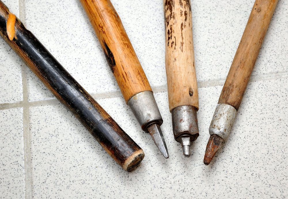 4x Wanderstock Spazierstock Gehstock Rarität geschnitzt (Gebraucht) in ...