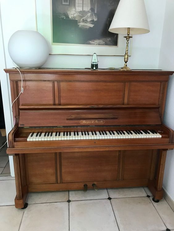 Brahms-Piano Burger & Jacobi von 1920 (Gebraucht) in Saint-Gingolph für ...
