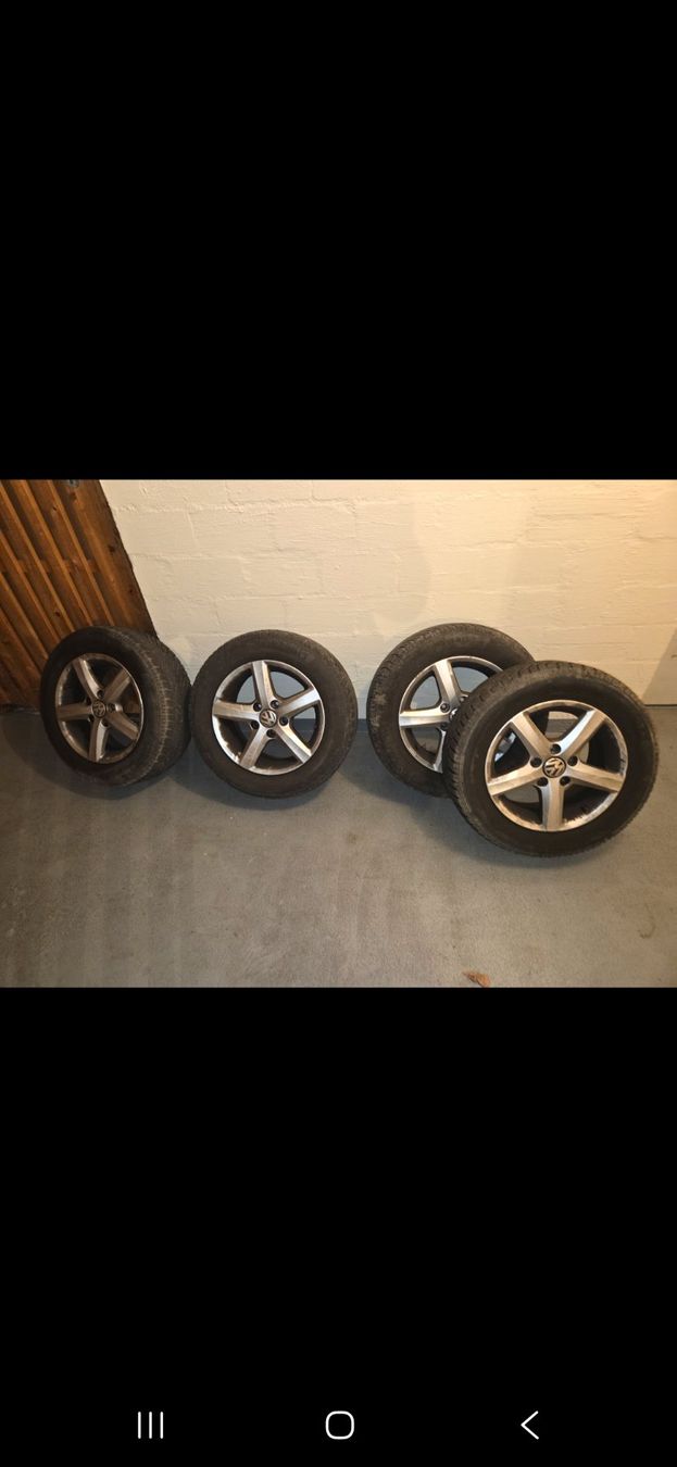 4 Winterräder VW Golf / Alufelgen / Winterreifen! (Gebraucht) in Brugg ...